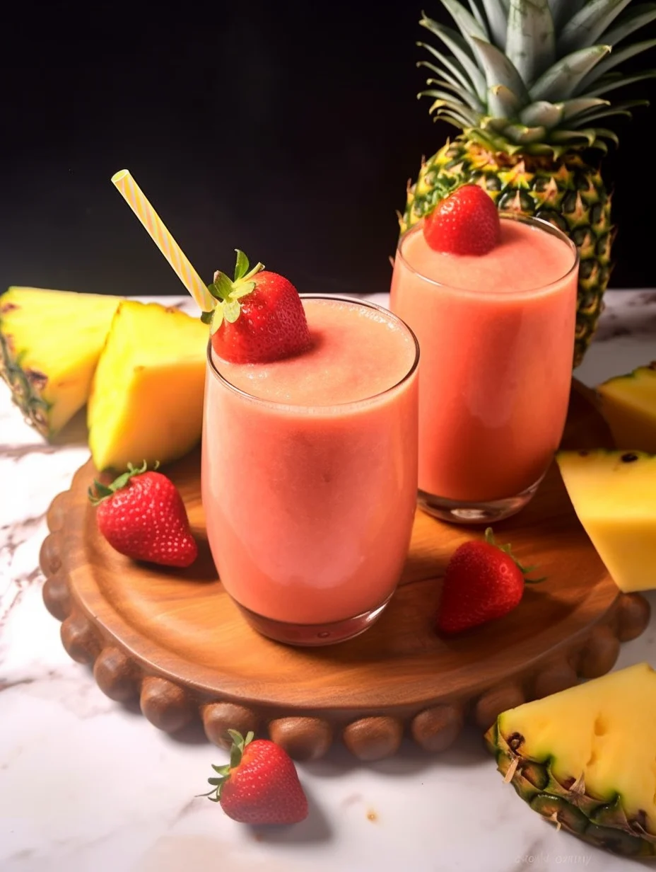 Tropical Strawberry Mango Pineapple Smoothie: An Amazing Ultimate ...