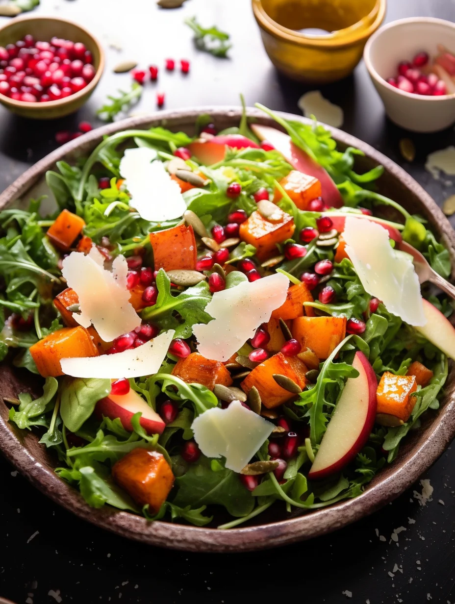 Autumn Salad with Maple Vinaigrette: The Ultimate 7-Ingredient Recipe ...