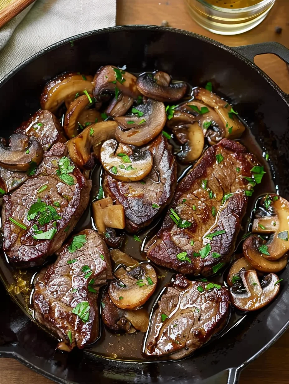 Easy Balsamic Glazed Steak Tips and Mushrooms: An Incredible 5-Star ...