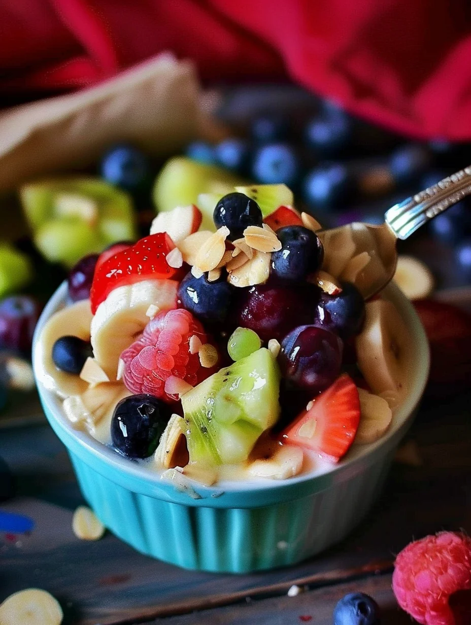 Classic Fruit Salad with Old Fashioned Cream Sauce: An Incredible 7 ...