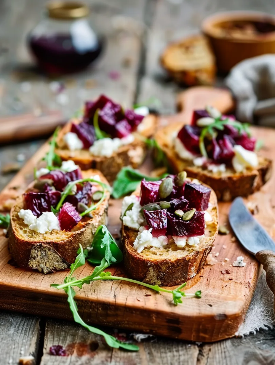 Beet and Goat Cheese Crostini: An Incredible Ultimate Recipe - Recipe ...