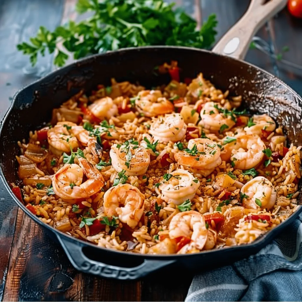 Light Italian Shrimp and Rice Skillet: An Amazing Ultimate Recipe ...