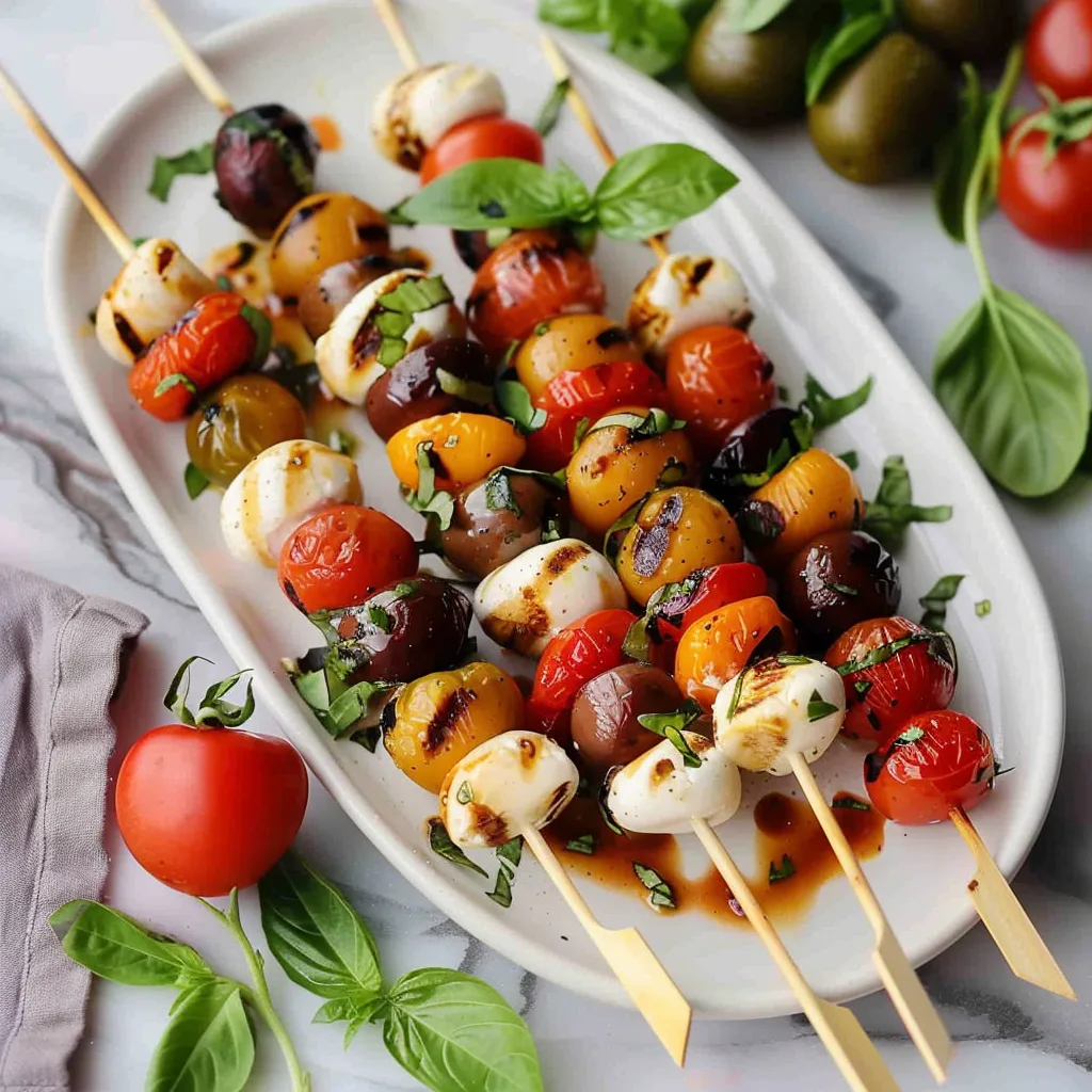Caprese Skewers: An Amazing Ultimate Recipe - Recipe Masterpiece