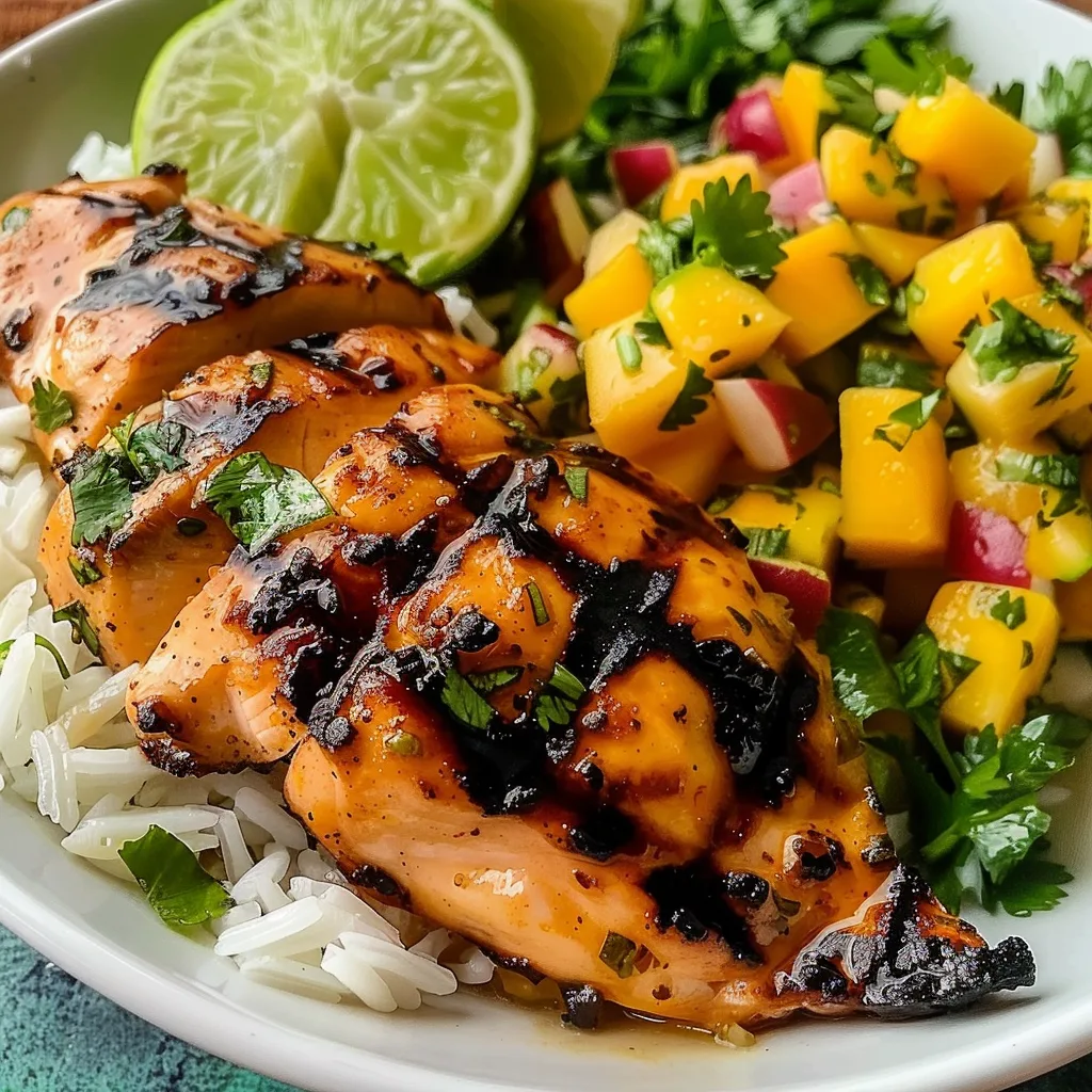 Honey Lime Chicken with Mango Salsa: An Incredible Ultimate Recipe ...